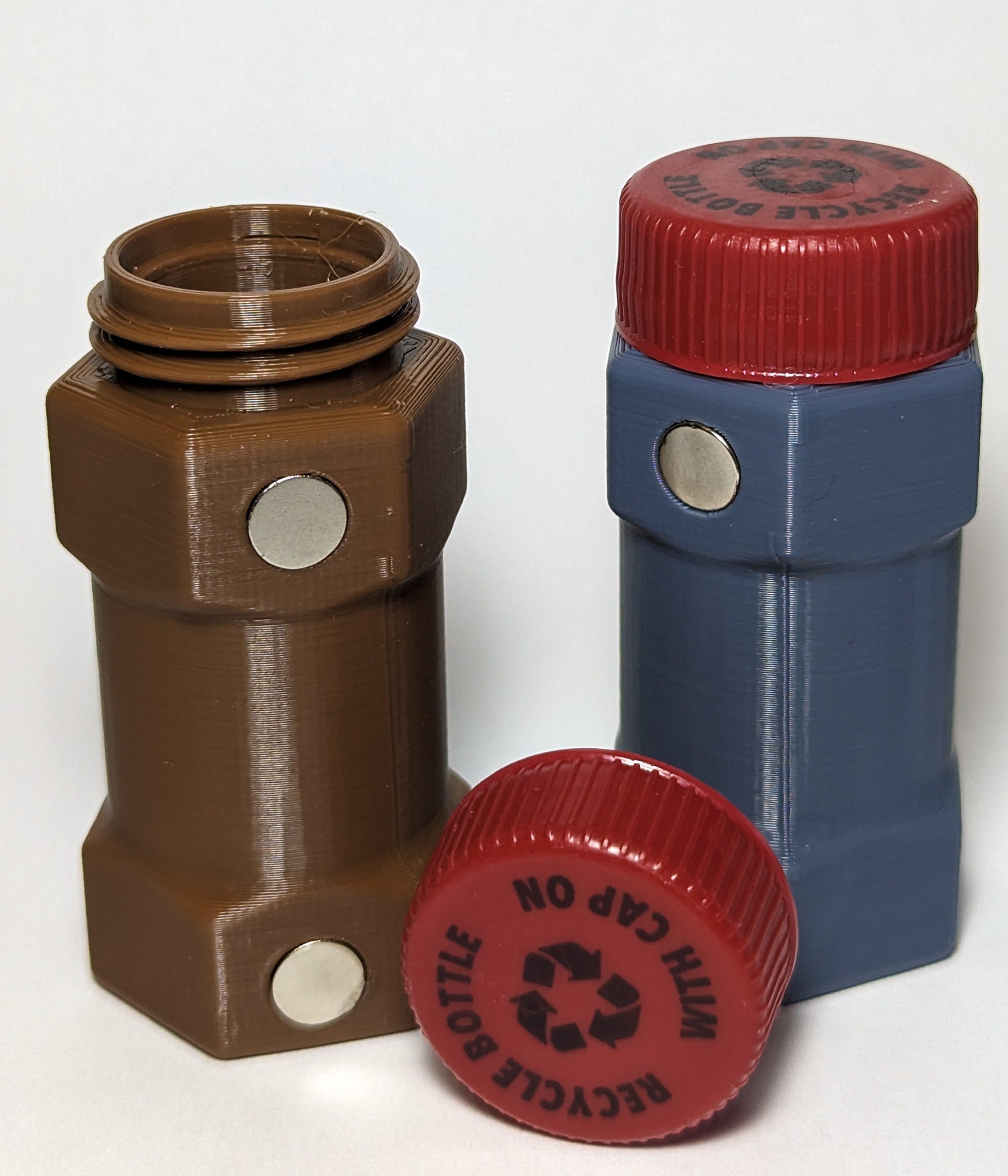 Magnetic Bison Tube Geocache Container - Etsy