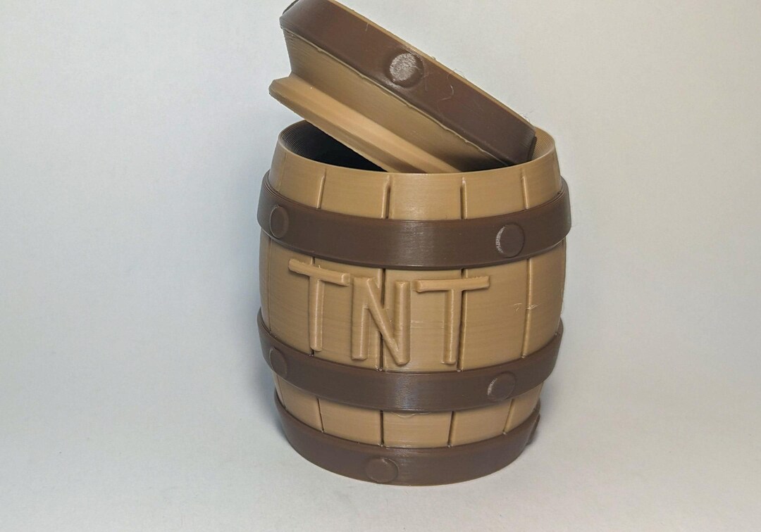 Pirate/tnt Barrel Geocache - Etsy