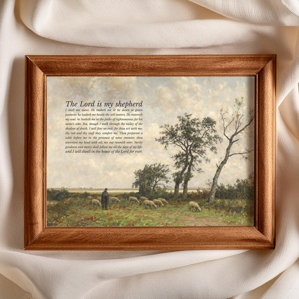 Lord is My Shepherd - Etsy