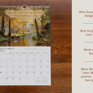 2025 Walter Moras Vintage Landscape Paintings Calendar | 12 Month ...