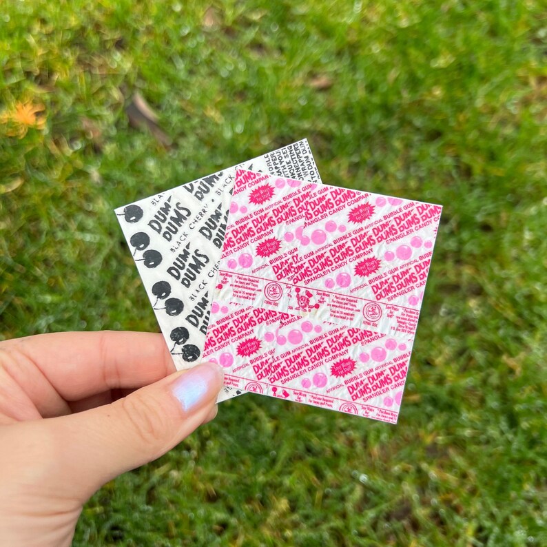 Dum Dum Candy Sticker Pack, Set of 2 Stickers - Etsy