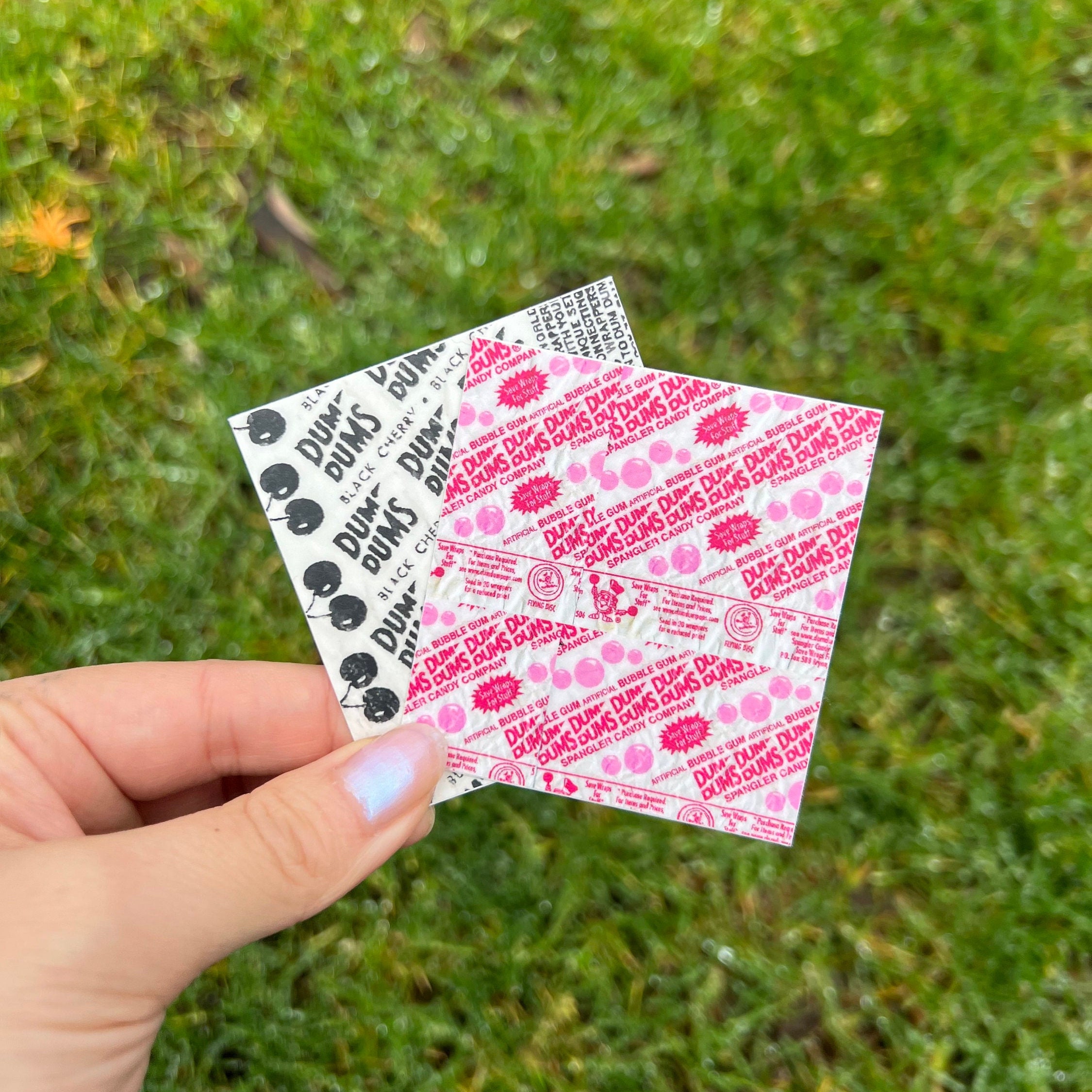 Dum Dum Candy Sticker Pack, Set of 2 Stickers - Etsy