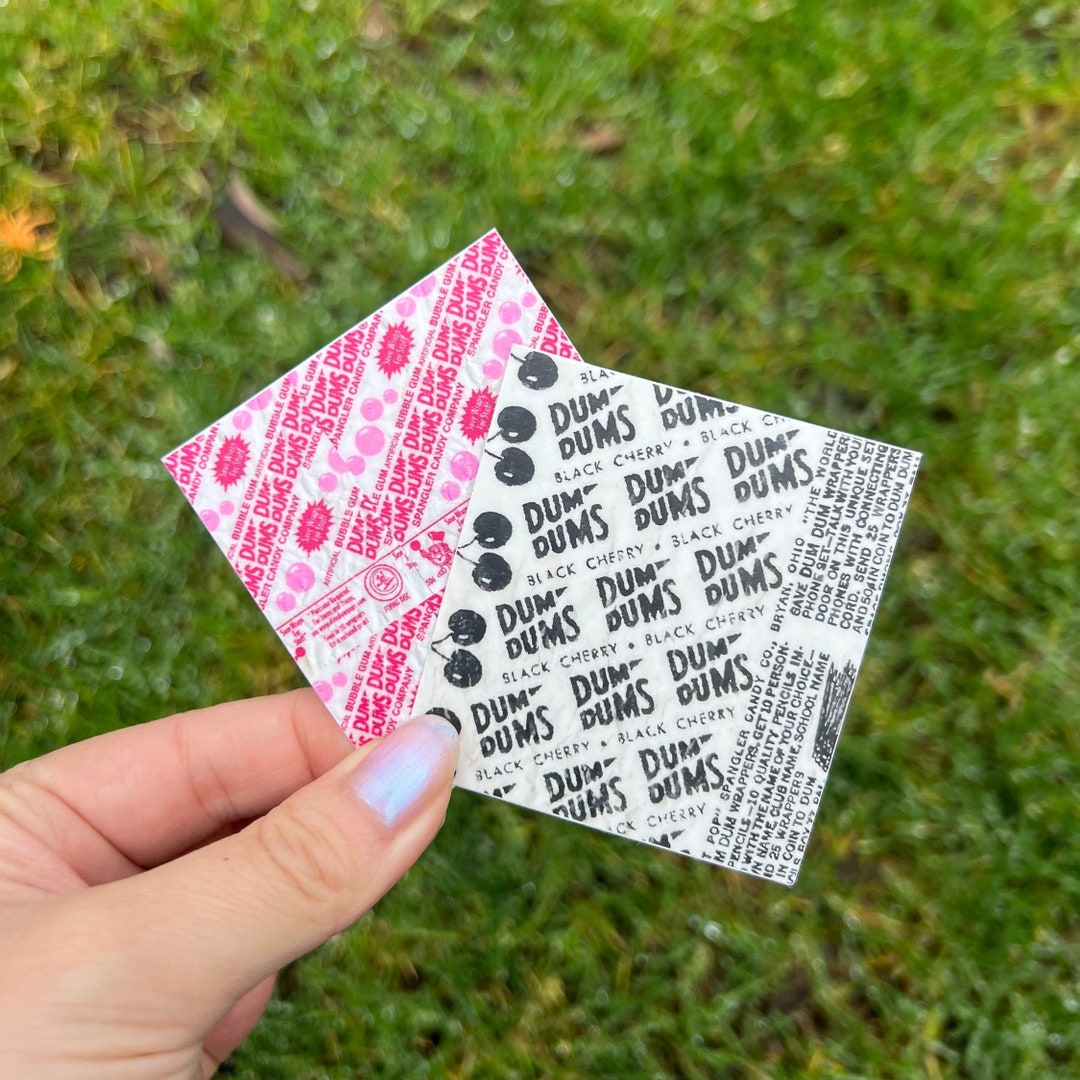 Dum Dum Candy Sticker Pack, Set of 2 Stickers - Etsy