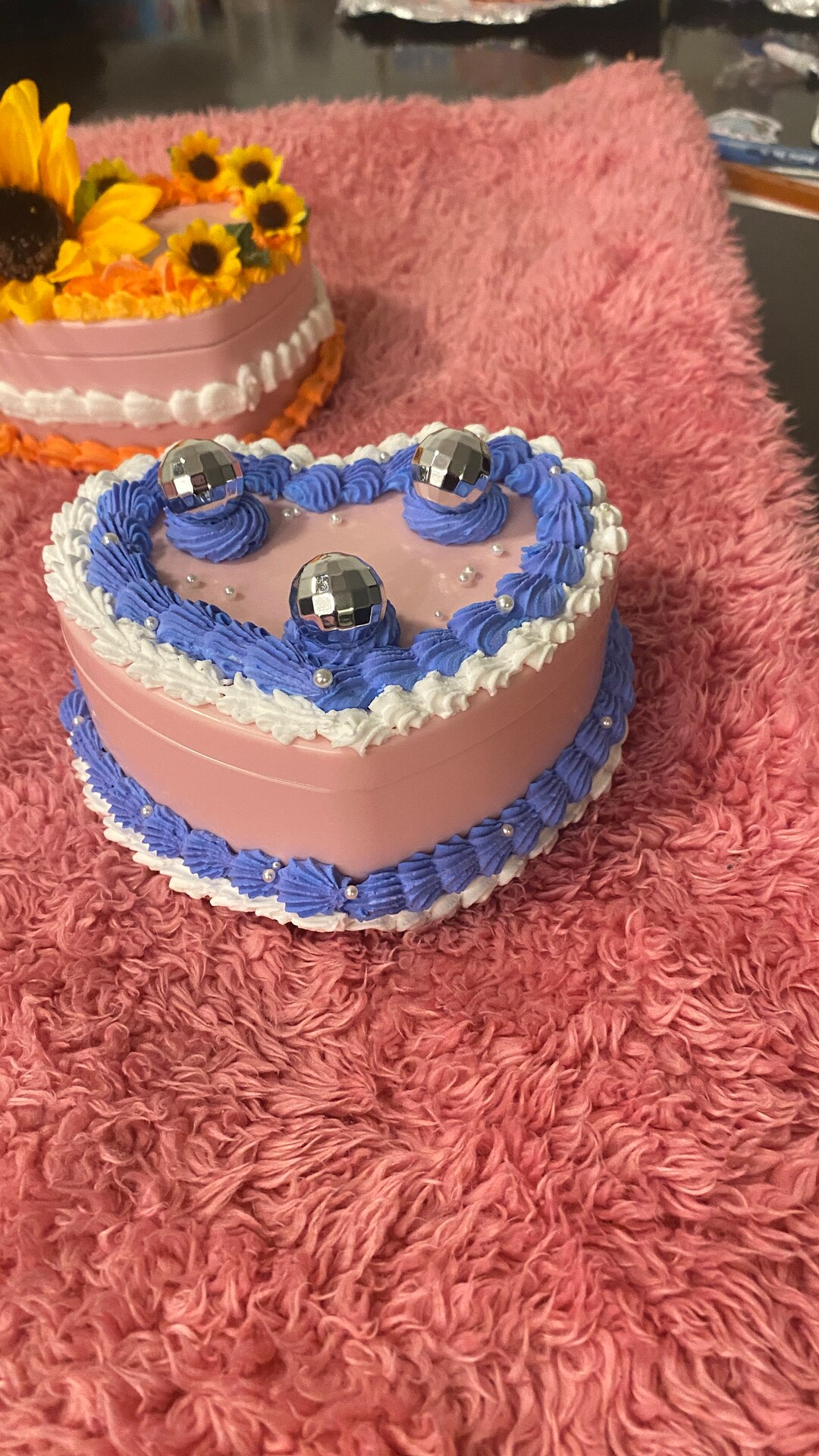 Heart Jewelry Box Fake Cake - Etsy