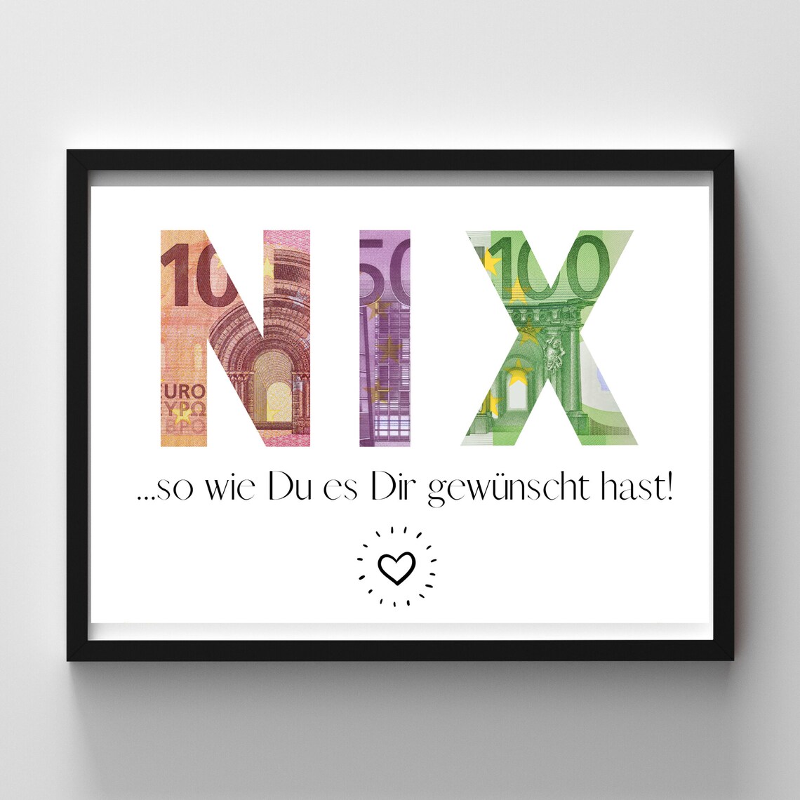 Geldgeschenk Geburtstag Personalisierbar Lustig Geburtstagskarte Geld ...