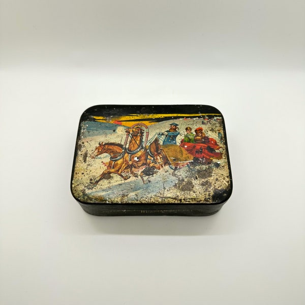 Russian Tin Box - Etsy