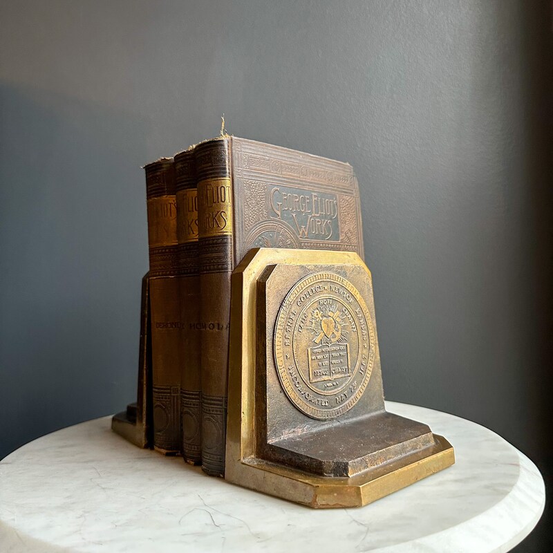Brass Bookends - Etsy