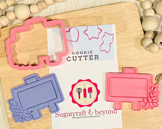 Border 104 Cookie Cutter and Stamp embossed - Etsy