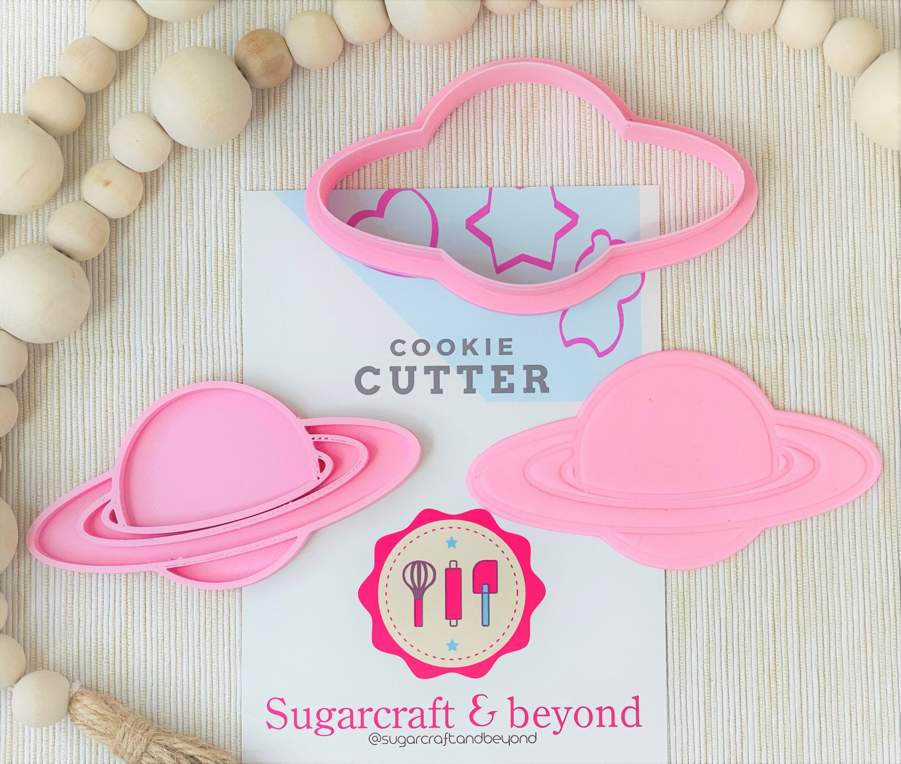 Saturn Planet Cookie Cutter and Stamp Set. 2 PCS. Space Mode - Etsy