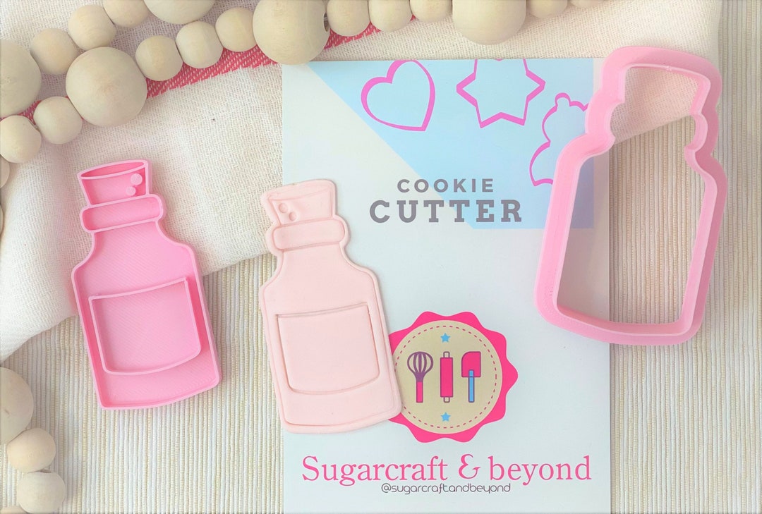 Alice in Wonderland Magic Potion Cookie Cutter and Stamp Set. 2 PCS ...