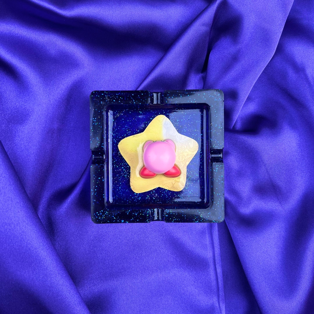 Kirby Riding His Warp Star Ashtray - Etsy