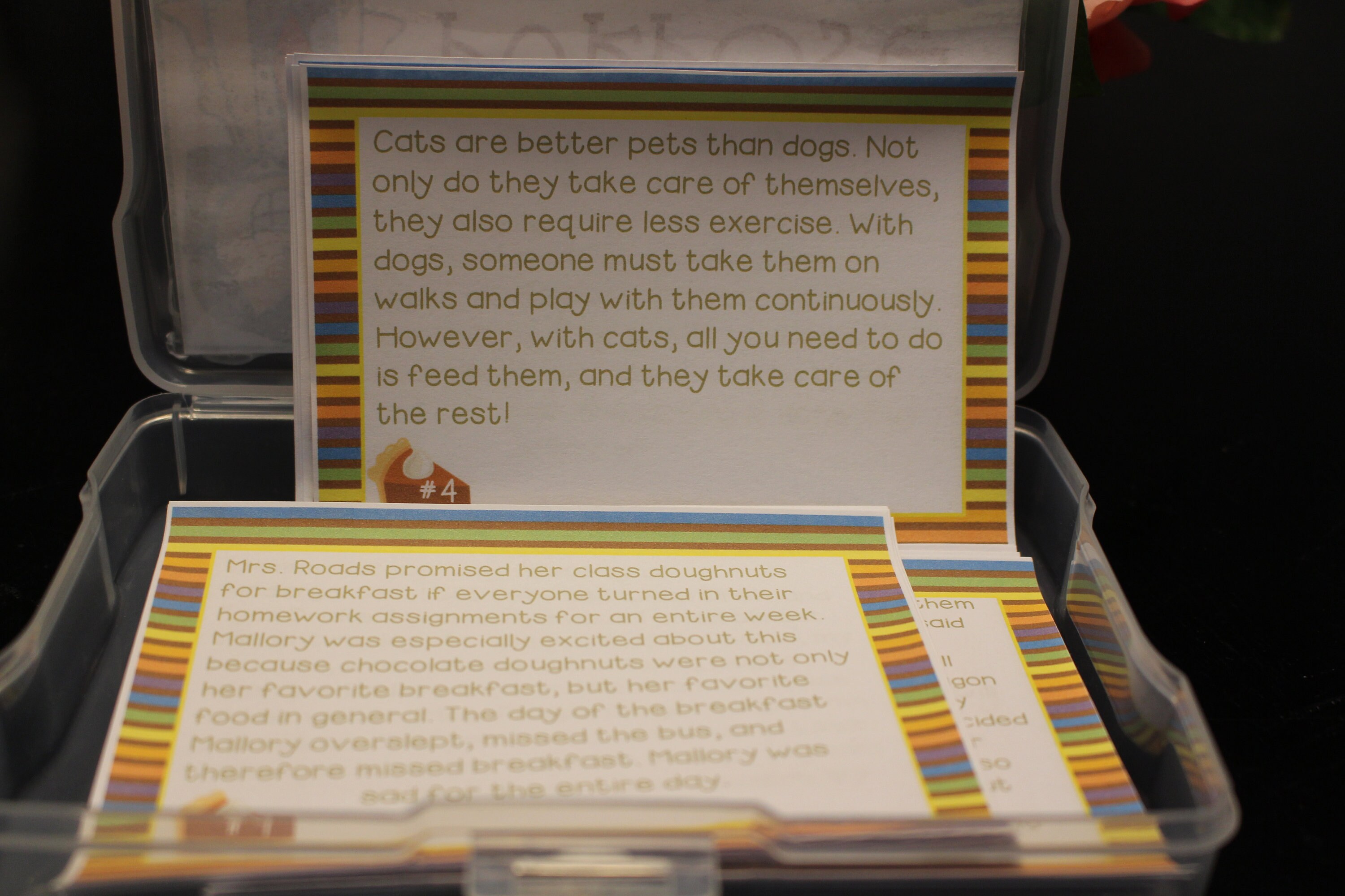 Author's Purpose Task Cards {28 Task Cards, Game Board, Participation ...