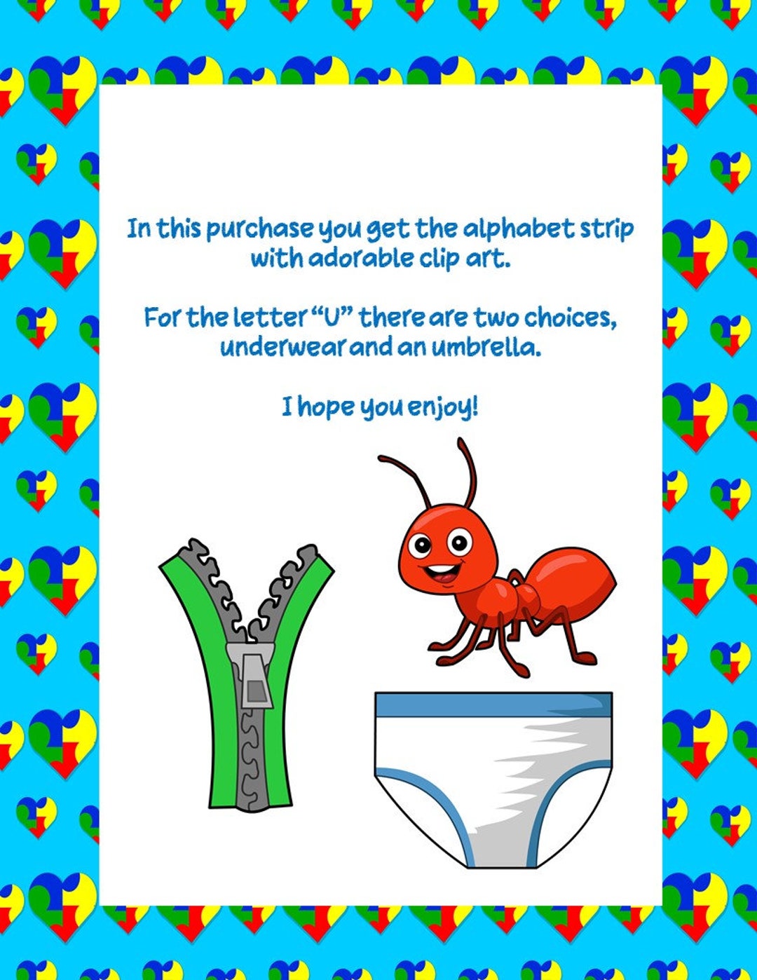 Autism ABC Posters - Etsy