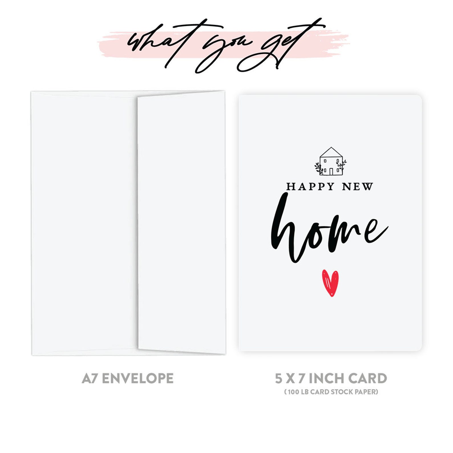 Congratulations on New Home Card, Happy New Home Card, New House Card ...