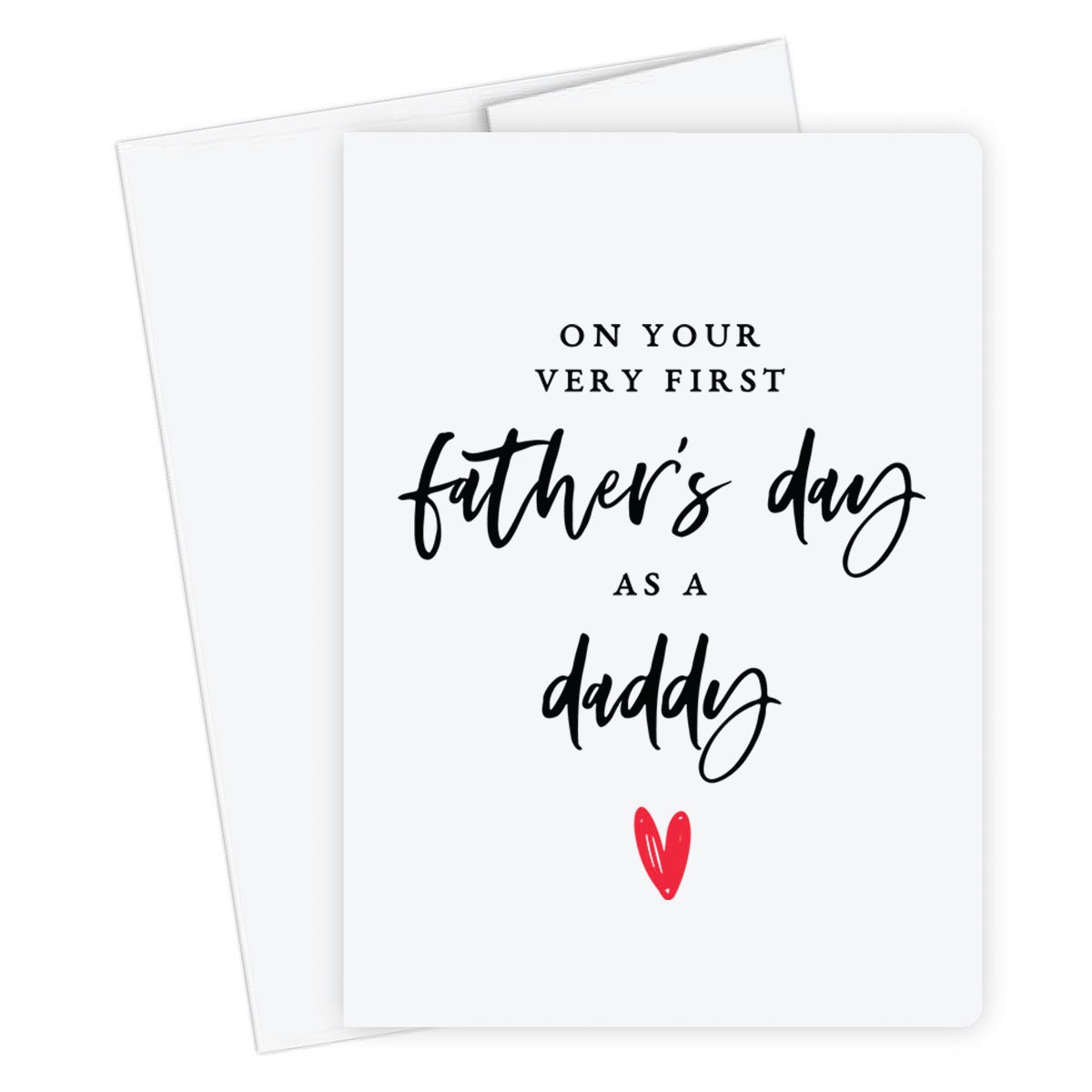 Happy 1st Father's Day Card, for Husband, From Wife, New Dad, Newborn ...