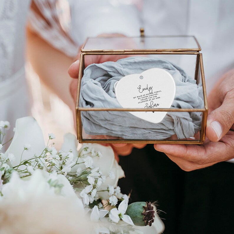 Personalized Maid of Honor Gift From Bride, Matron of Honor, Bridesmaid ...