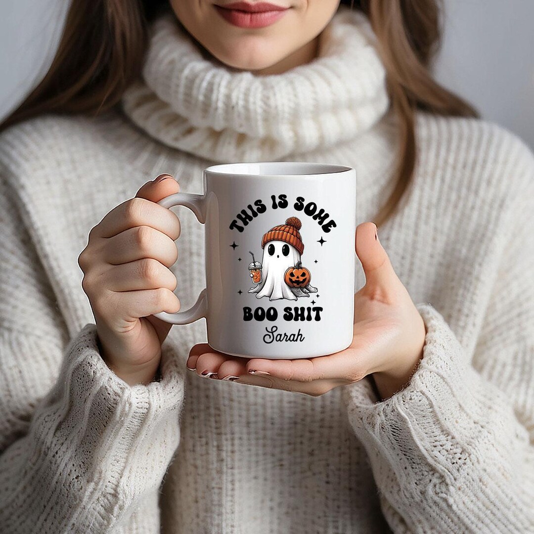 This is Some Boo Sheet Ghost Mug, Cute Halloween Gifts Customized ...