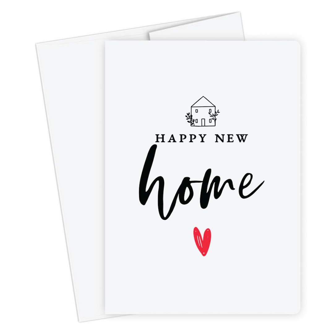 Congratulations on New Home Card, Happy New Home Card, New House Card ...