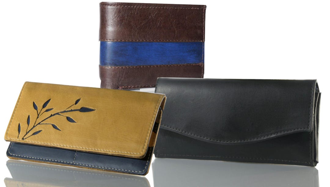 3 Pack Leather Wallet SVG Files + Instruction Guides | Cricut ...