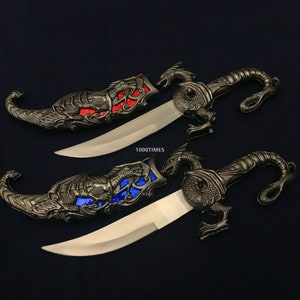 10 Dragon Fantasy Fixed Blade Knife Dagger Sword - Etsy