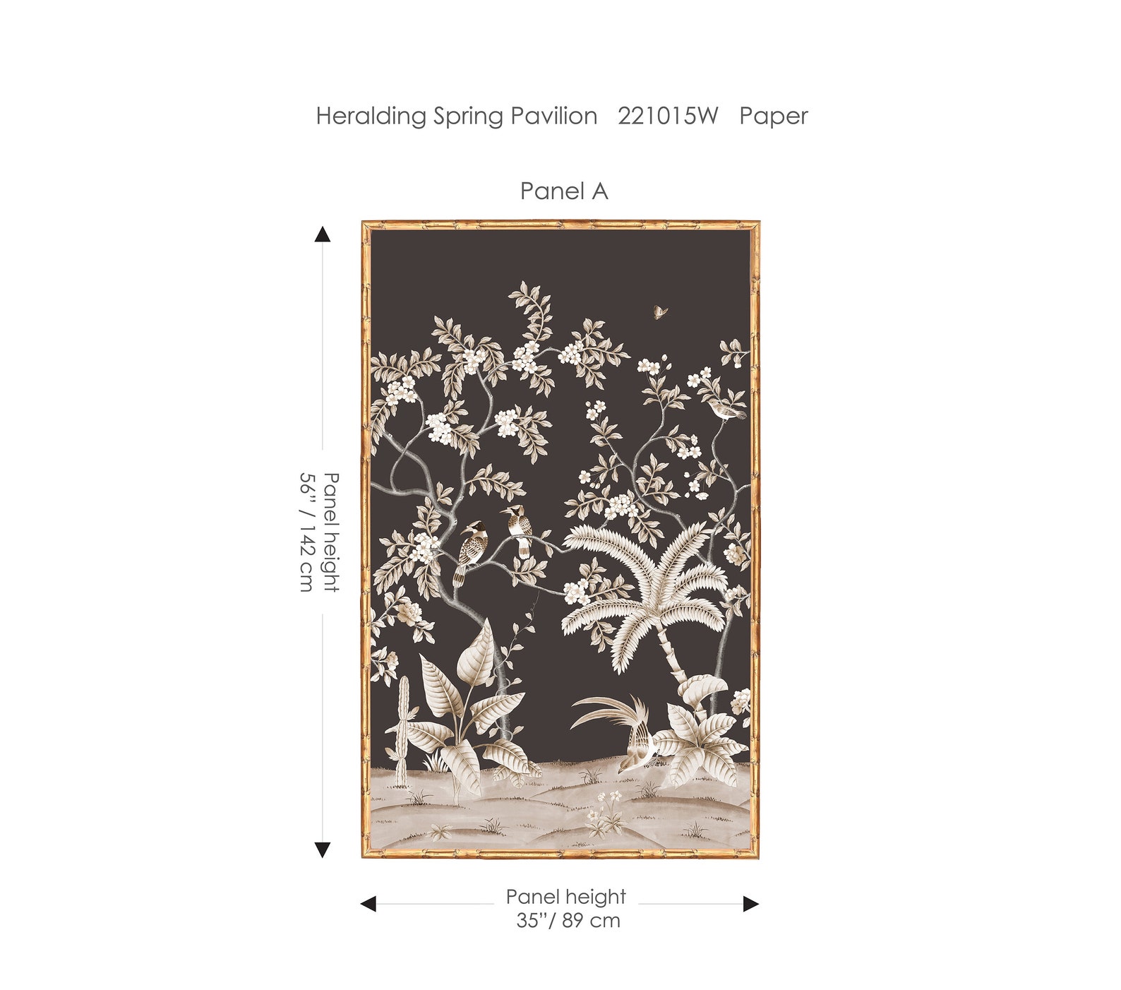 HERALDING SPRING Pavilion/set of 3 Unframed Wall Art Printed on ...