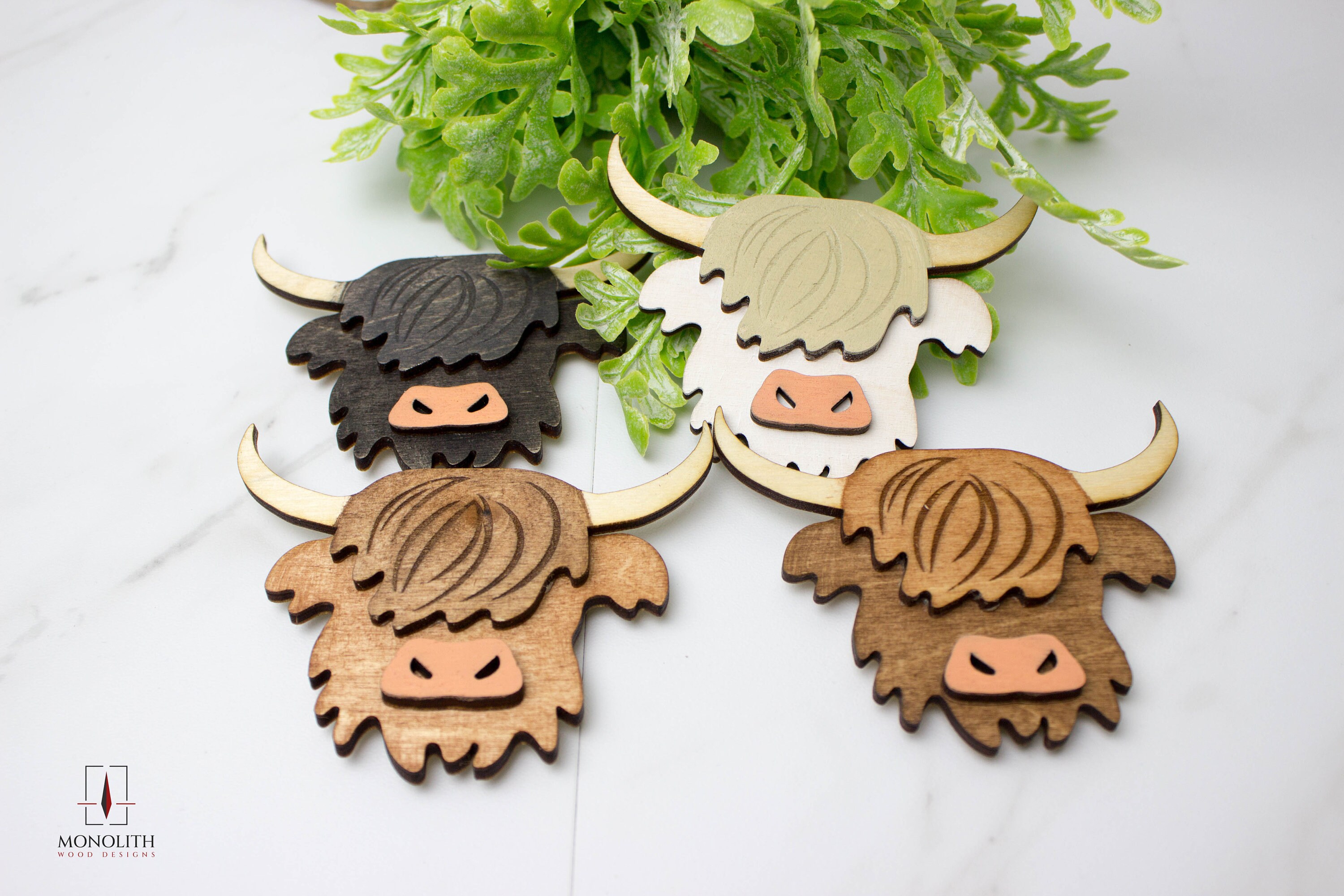 Highland Cow Magnet, Highland Cow Refrigerator Magnet, Cow Magnet ...