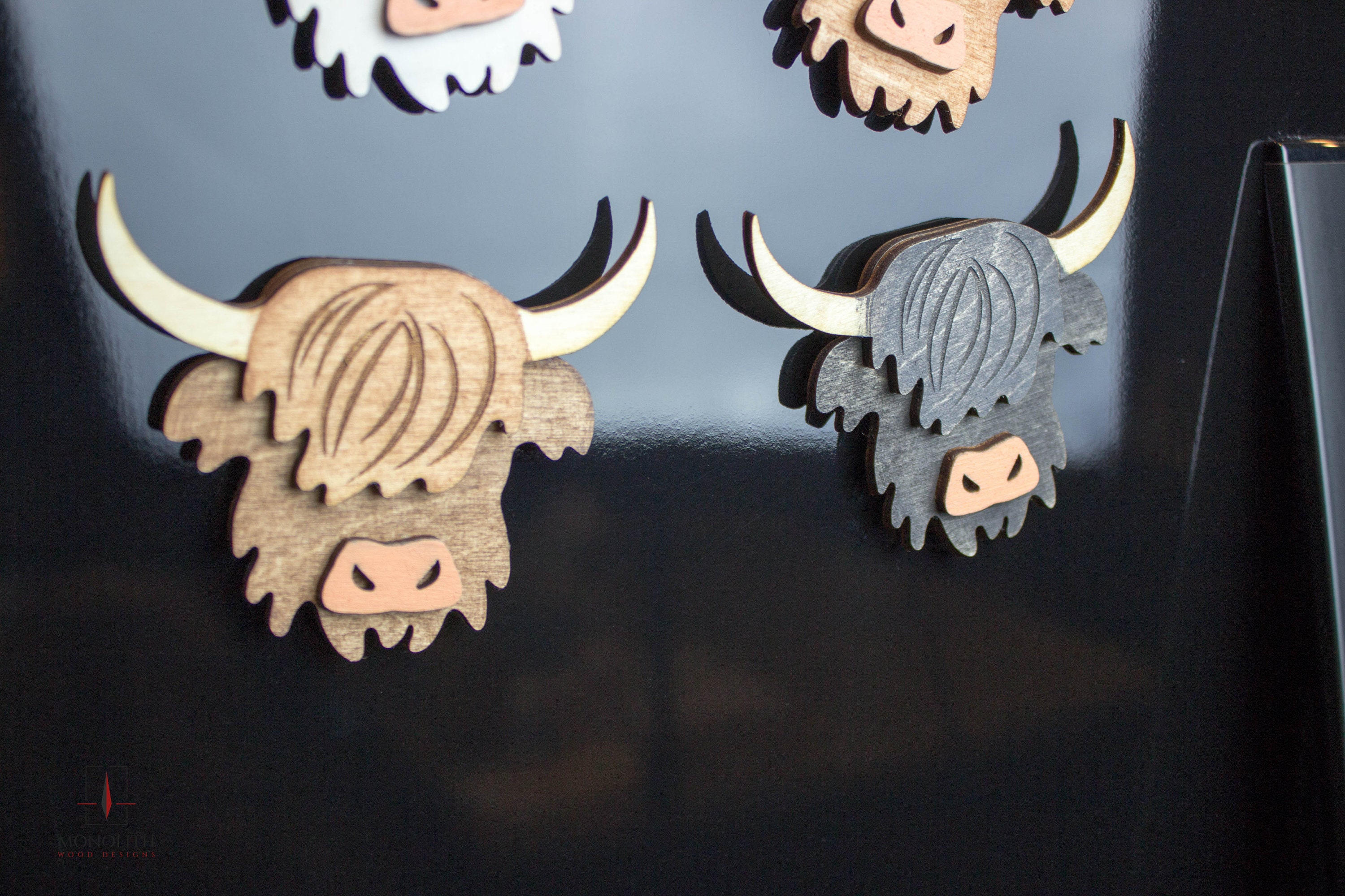 Highland Cow Magnet, Highland Cow Refrigerator Magnet, Cow Magnet ...