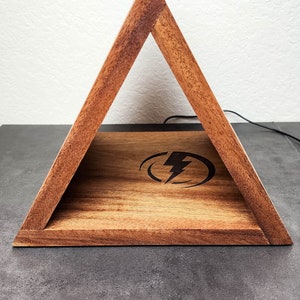 Book Rest Wooden Book Rest Triangle Bookstand Nightstand Book Valet ...