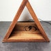 Book Rest Wooden Book Rest Triangle Bookstand Nightstand Book Valet ...