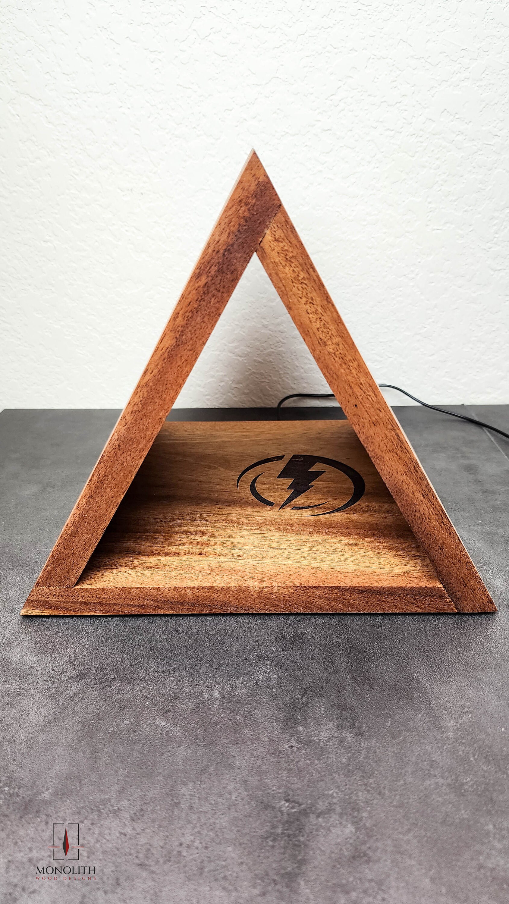 Book Rest Wooden Book Rest Triangle Bookstand Nightstand Book Valet ...