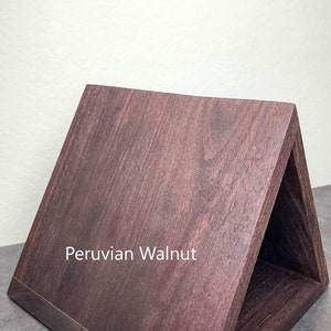 Book Rest Wooden Book Rest Triangle Bookstand Nightstand Book Valet ...