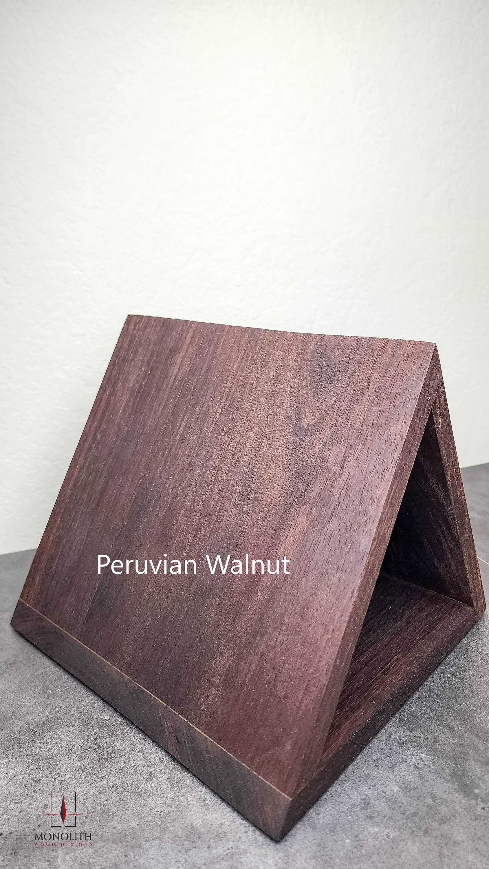 Book Rest Wooden Book Rest Triangle Bookstand Nightstand Book Valet ...