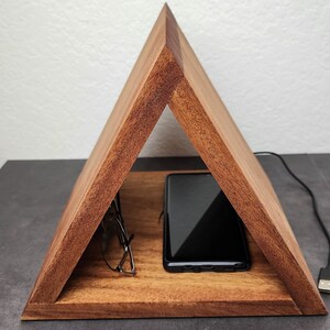 Book Rest Wooden Book Rest Triangle Bookstand Nightstand Book Valet ...
