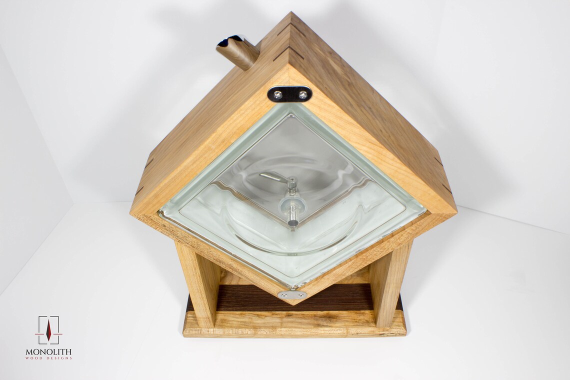 Whiskey Decanter Wooden Bourdon Decanter Wooden Alcohol - Etsy