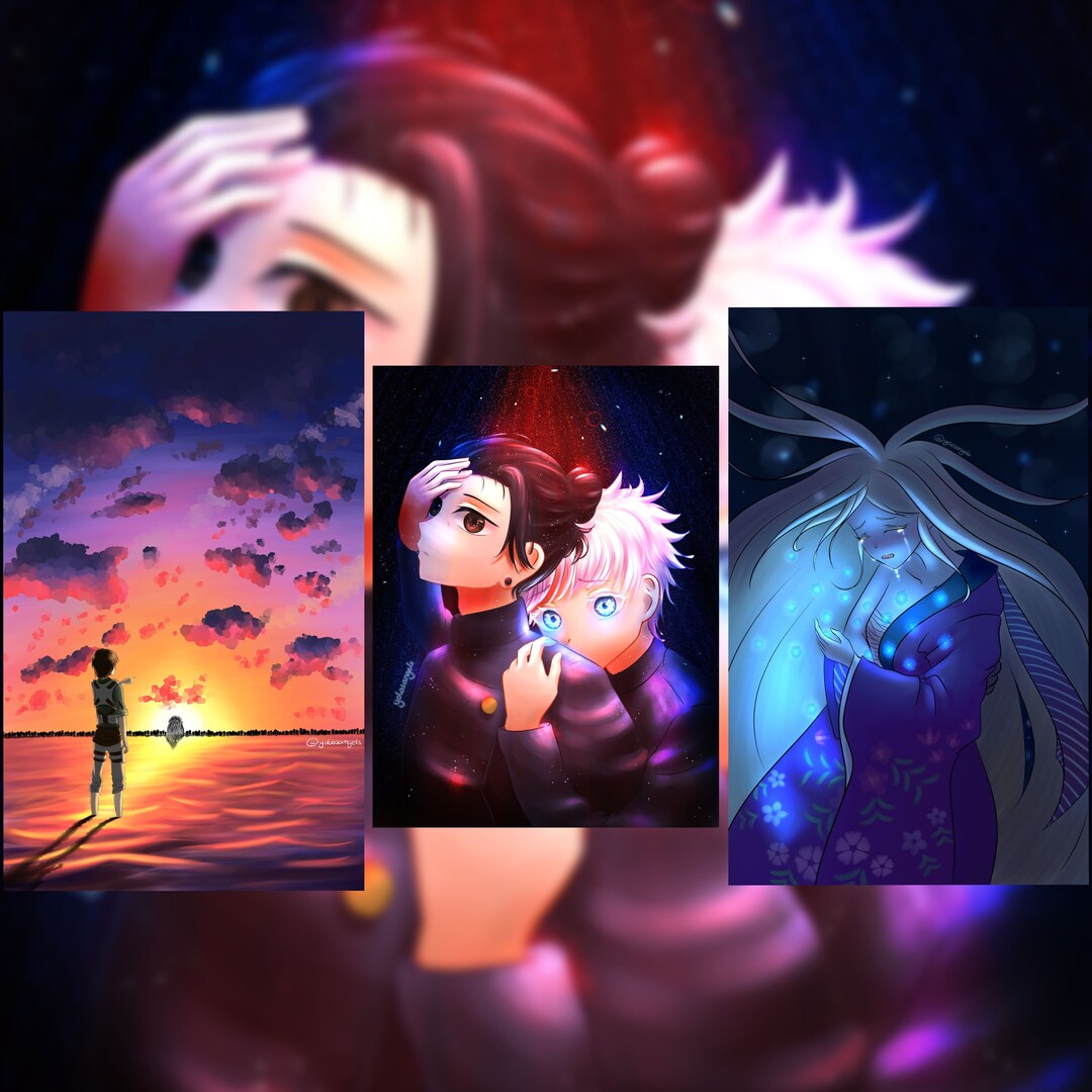 A5 Art Prints of Gojo Satoru and Geto Suguru From Jujutsu Kaisen JJK ...