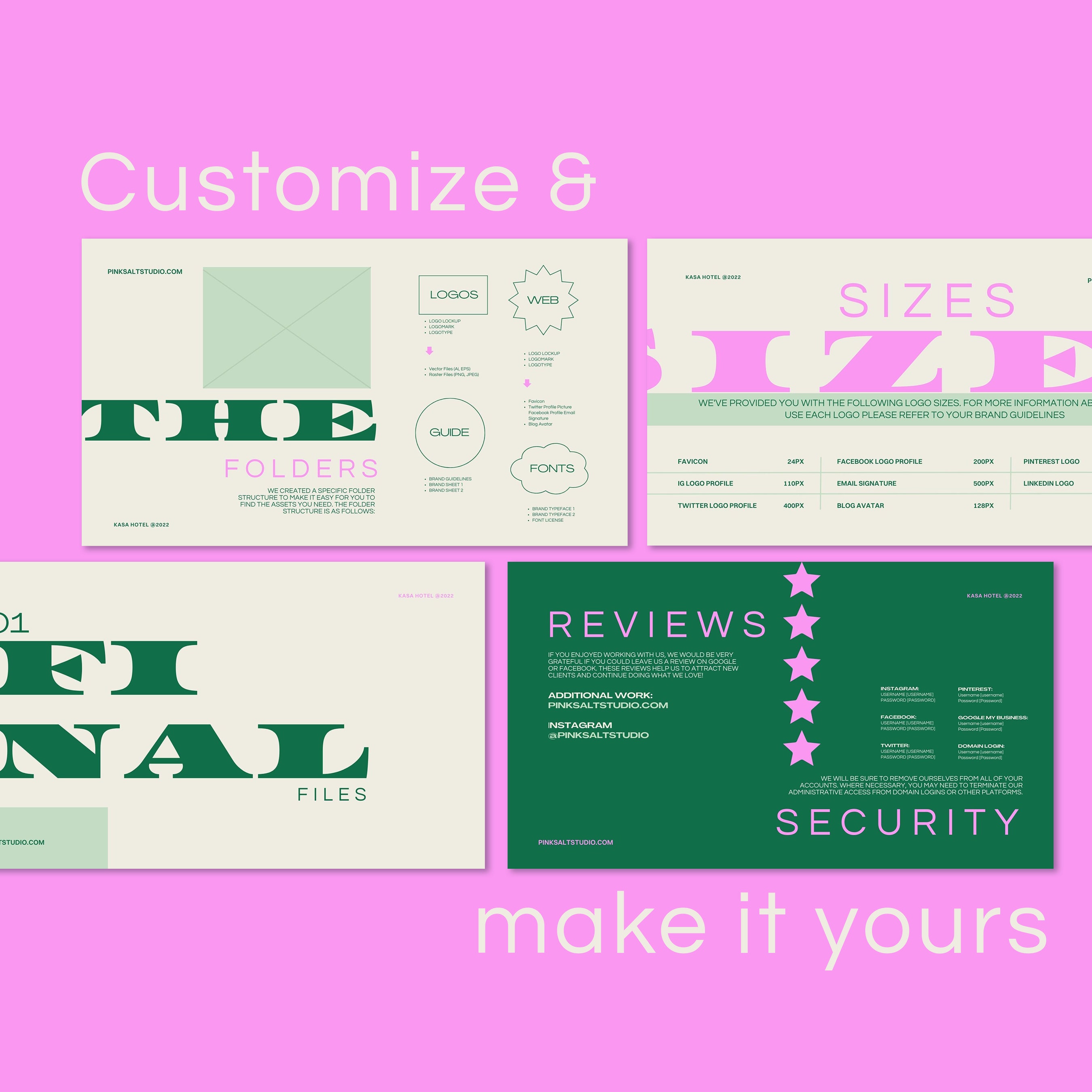 Editable Client Offboarding Canva Template | Client Goodbye Packet ...