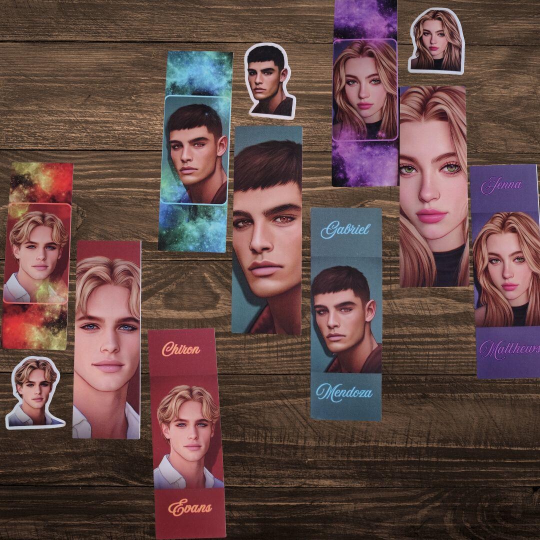 Character Art Bookmarks - Etsy