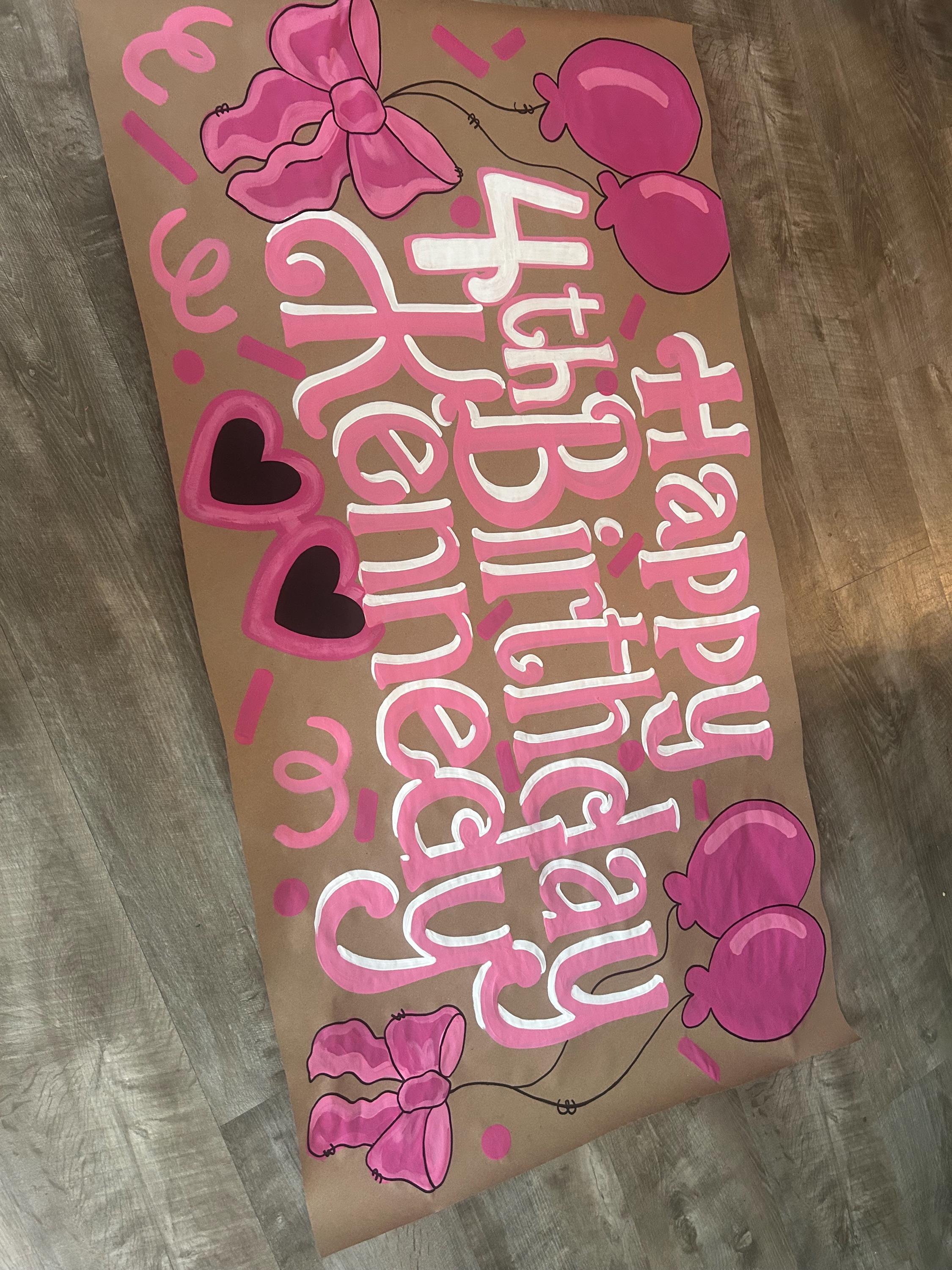 Hand Painted Banners - Etsy