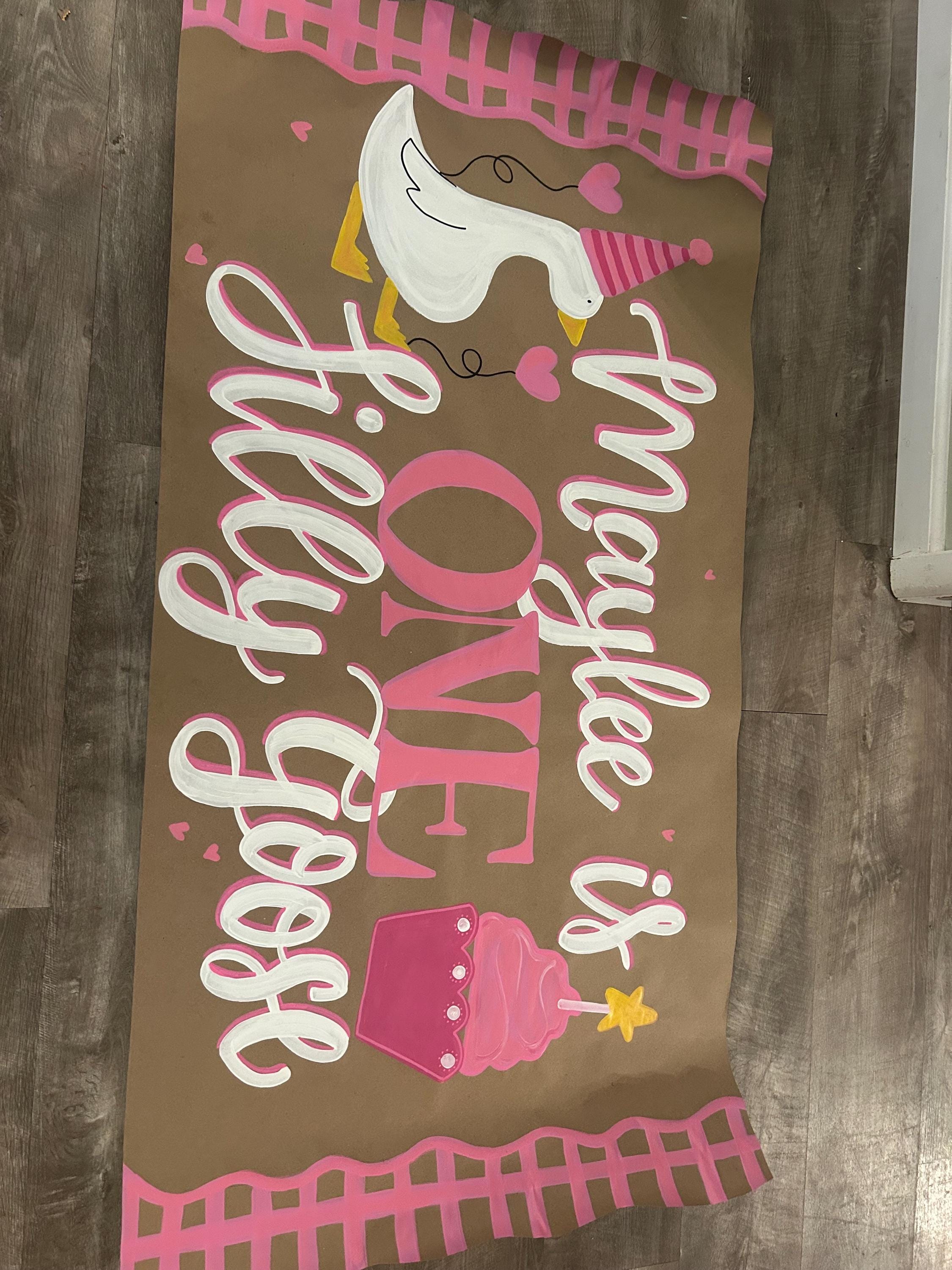 Hand Painted Banners - Etsy