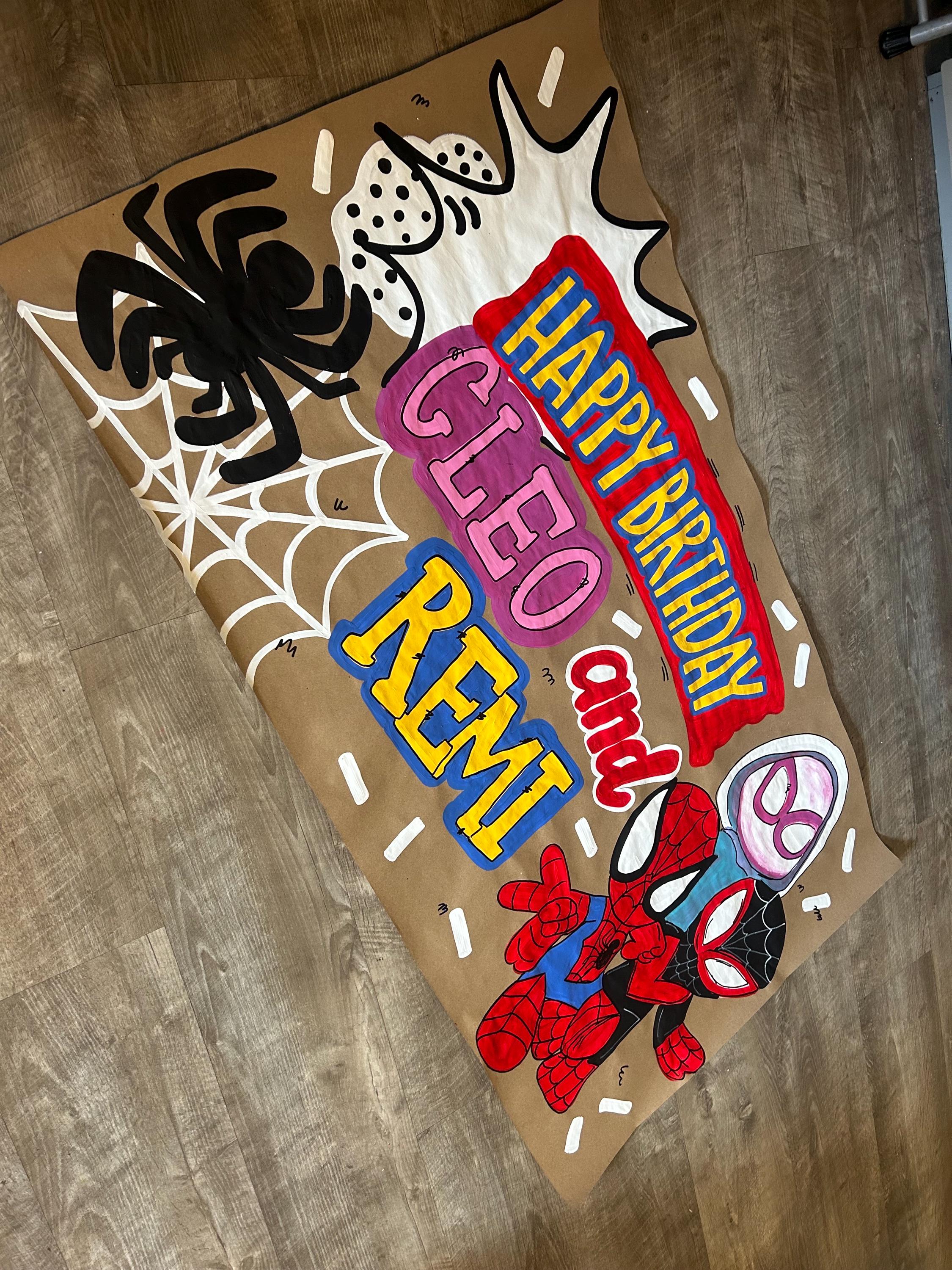 Hand Painted Banners - Etsy