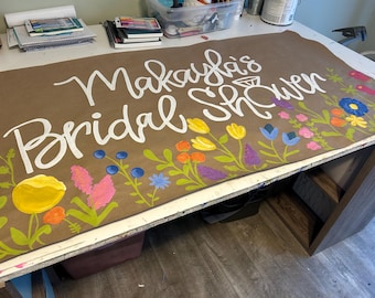 Hand Painted Banners - Customizable - Etsy