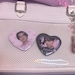 Custom K-POP Heart Button Pins - Etsy