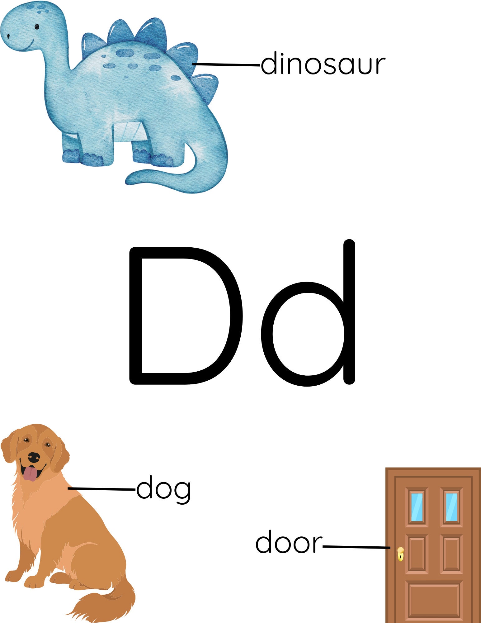 Alphabet Posters ABC Poster Kindergarten Letters - Etsy