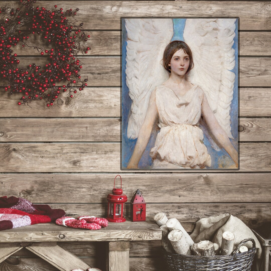 Vintage Classic Angel Print - Etsy