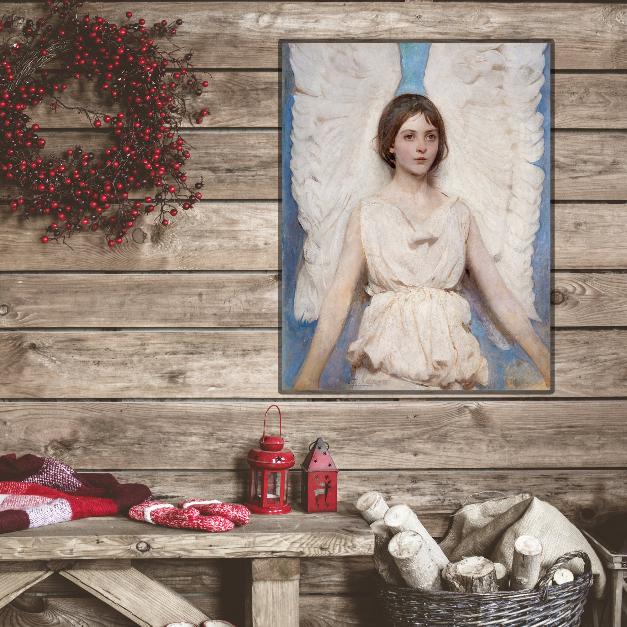 Vintage Classic Angel Print - Etsy