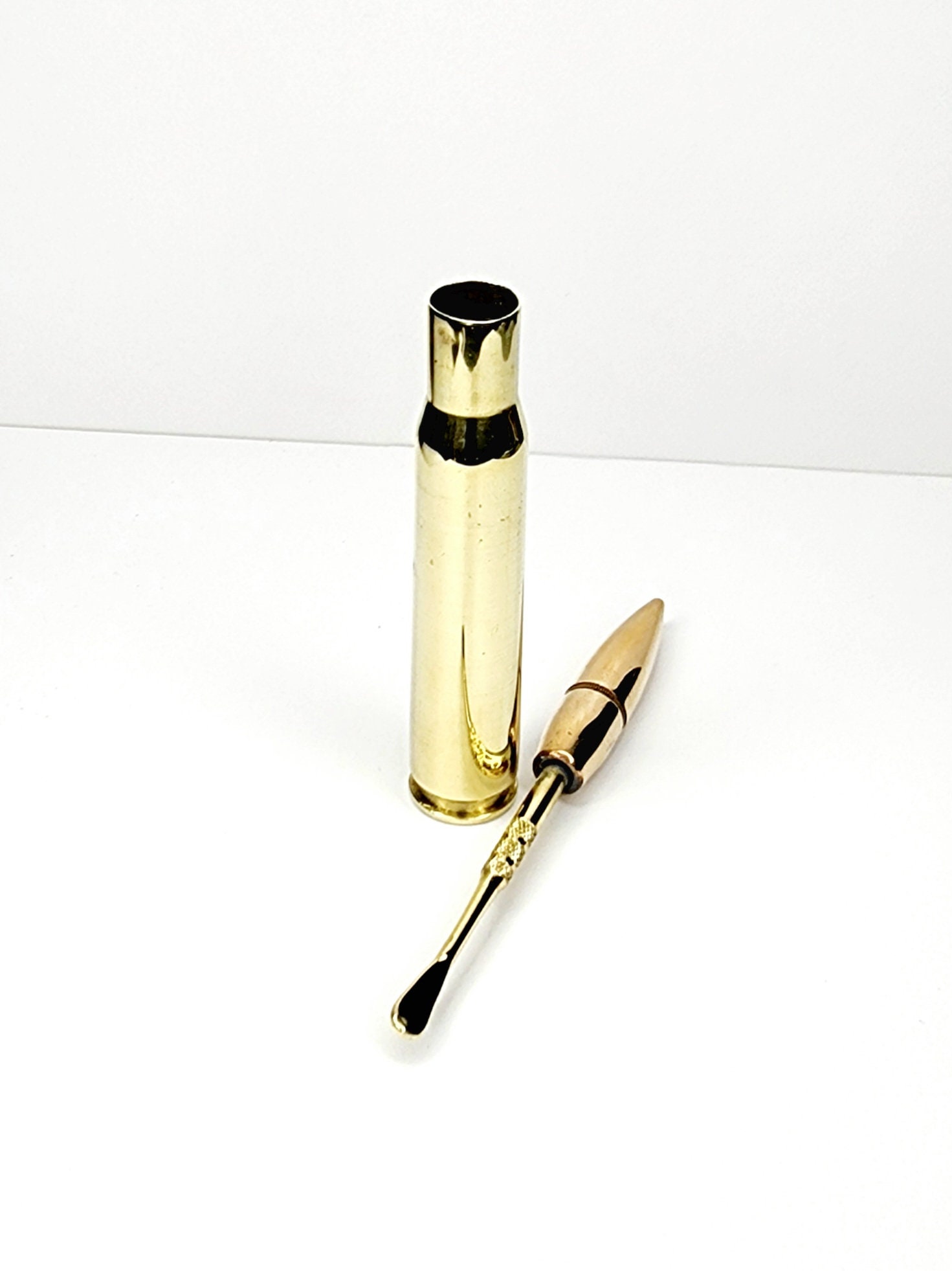 50 Cal. BMG Custom Handmade Demilled Recycled Brass Ammo Bullet Wax ...