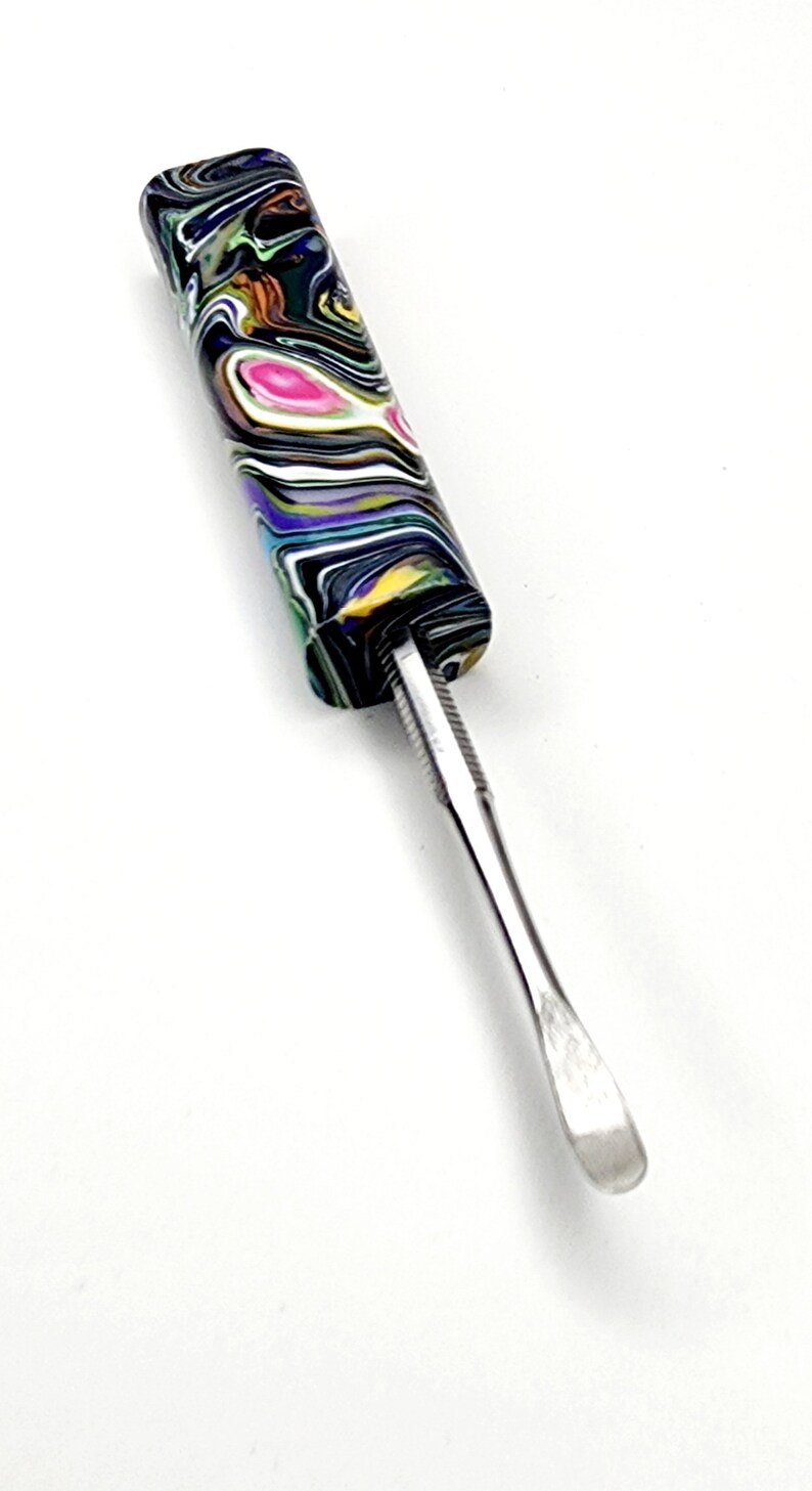 The rainbow Flurry Cake Mixing Spoon Handmade Recycled HDPE ...