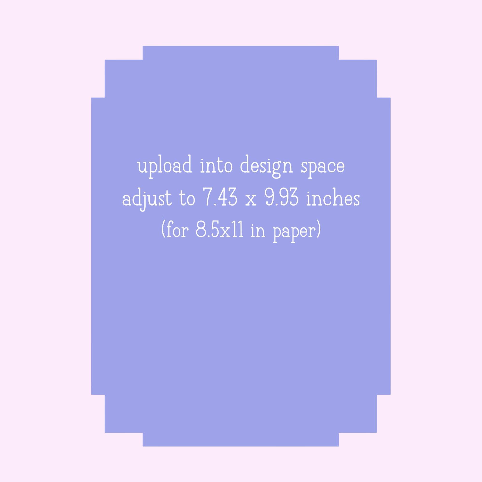Cricut Design Space Template for Print Then Cut Make Stickers in 2025 ...