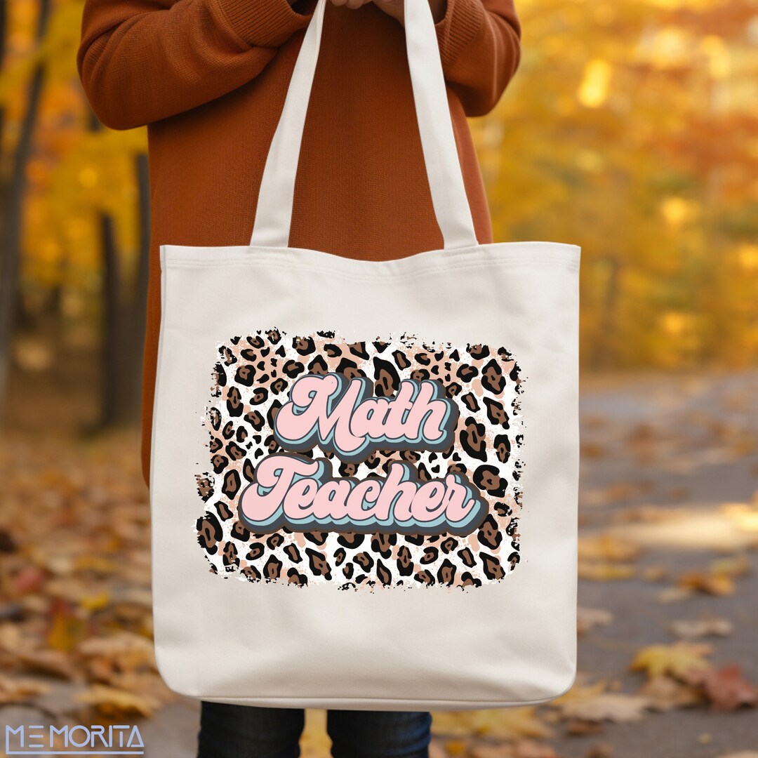 Math Teacher Tote Bag Mathematician Club Number Lovers - Etsy