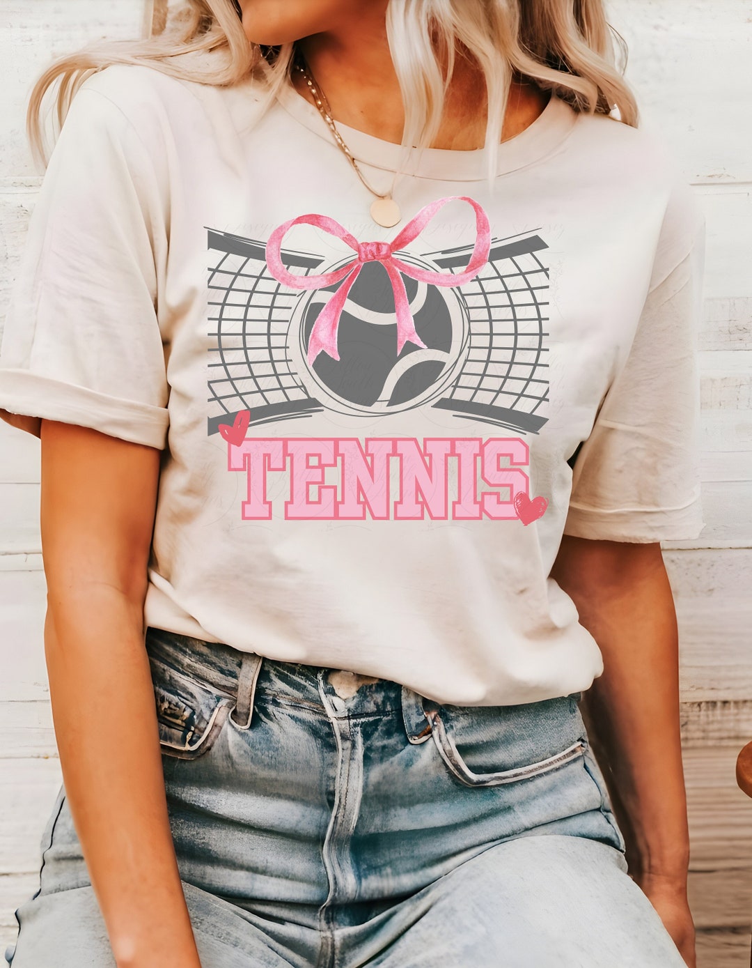 Tennis PNG, Tennis Coquette, Preppy Tennis Design, Trendy Tennis PNG ...